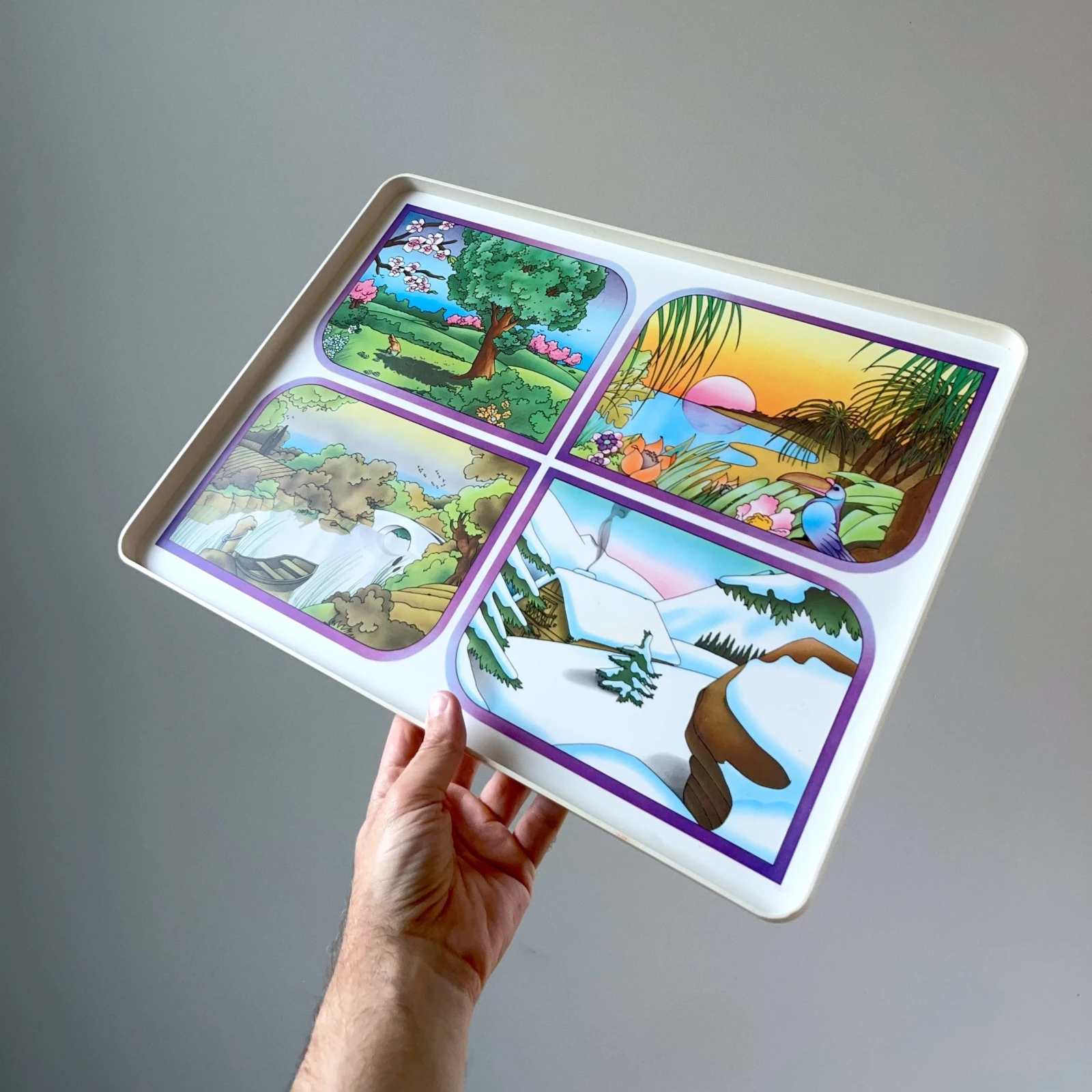 Plateau Tupperware 4 saisons • Yo la broc