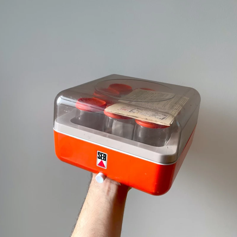 Yaourtière SEB orange automatique • Yo la broc