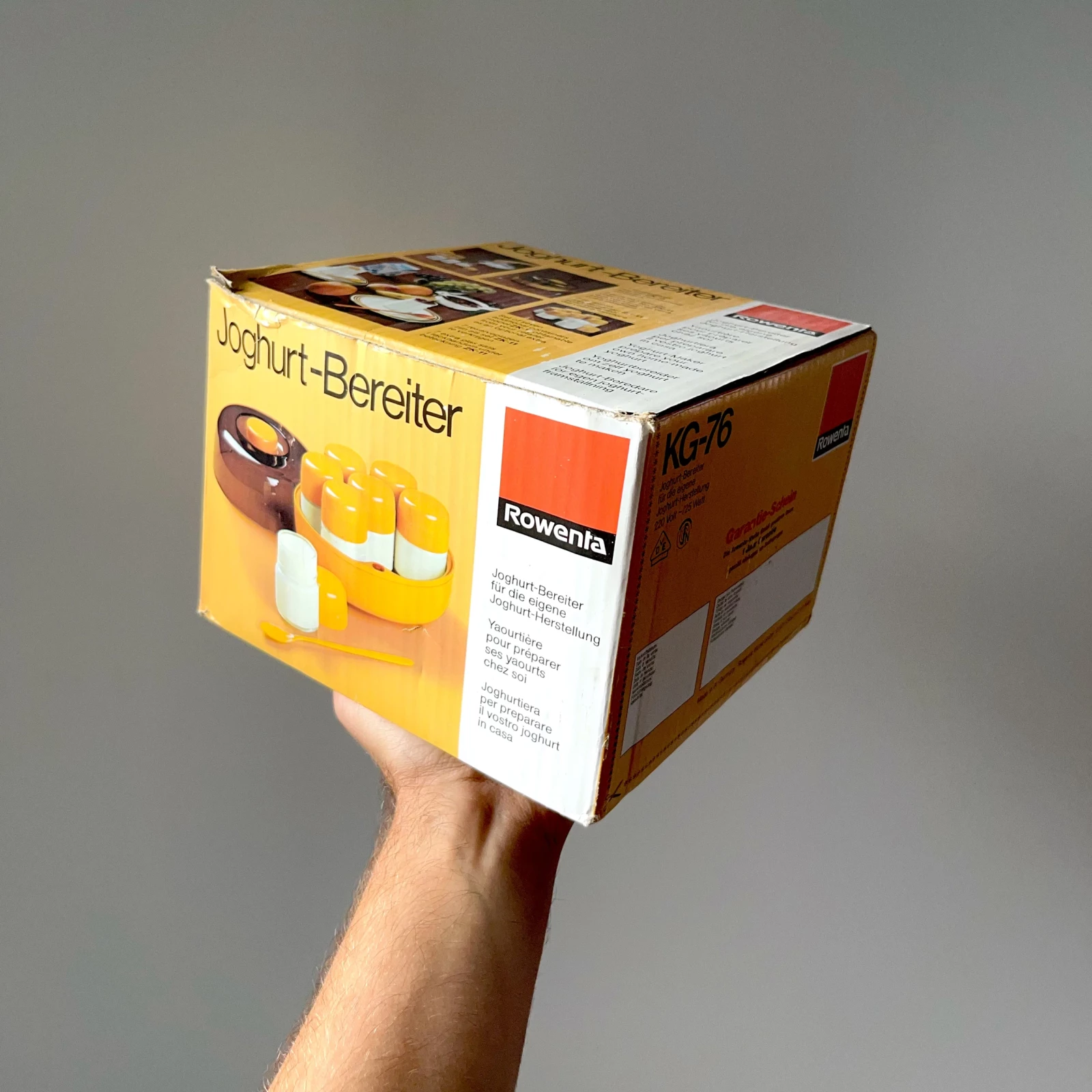 Yaourtière Rowenta KG-76 • Yo la broc